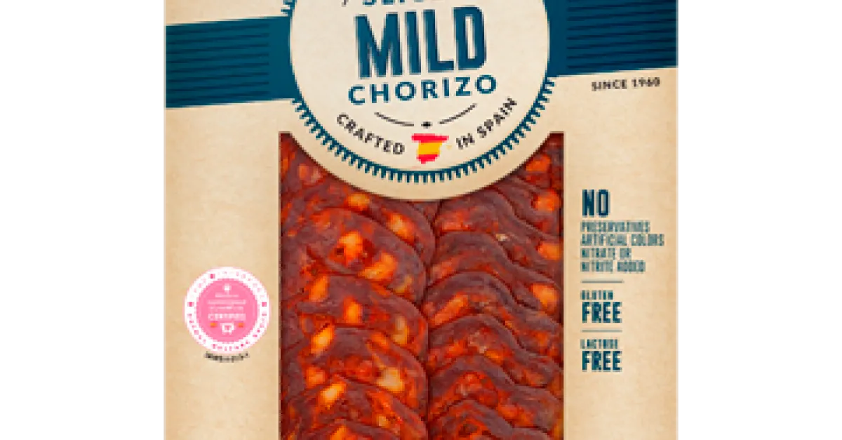 Sliced Mild Chorizo 3.5oz