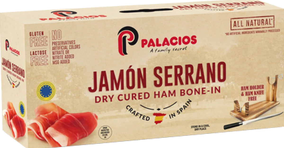 Jamón Serrano Bone-in 15.5lb aprox